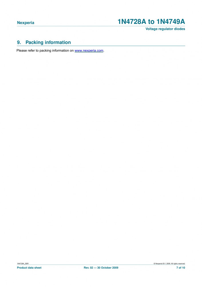 1N4728A datasheet page 7