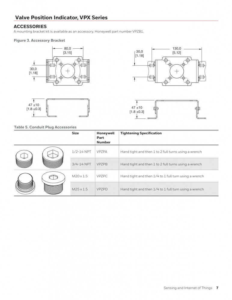VPX Series datasheet page 7