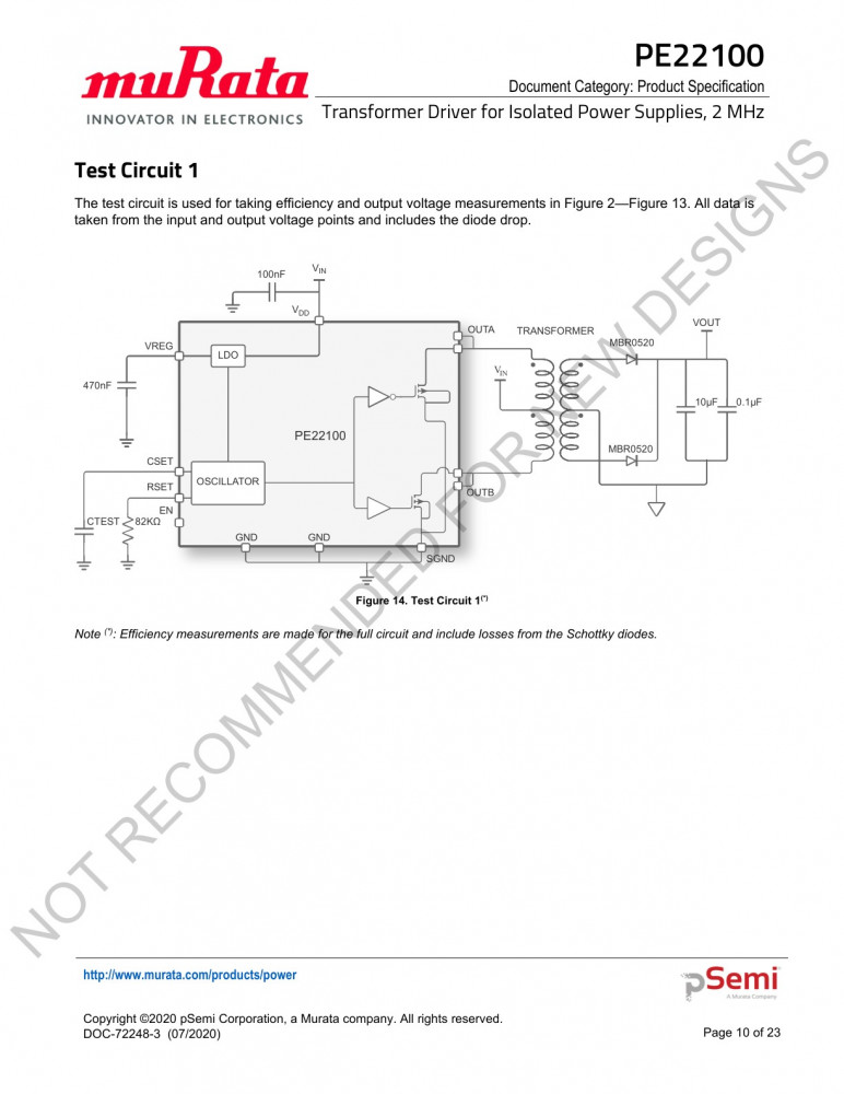 PE22100A-X datasheet page 10