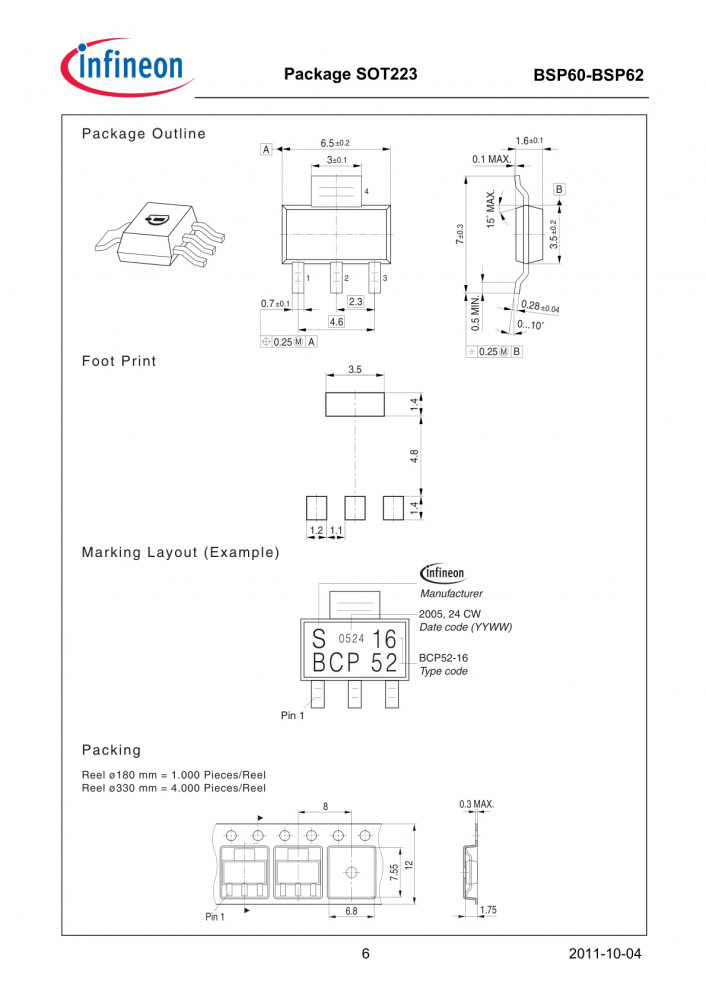 BSP61 datasheet page 6