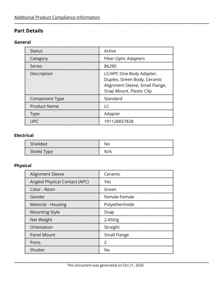 MOLEX 885362201 product drawing page 2