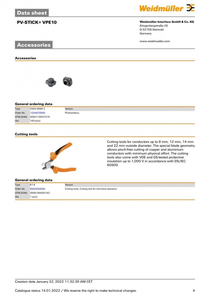 WEIDMULLER 1303450000 document page 4