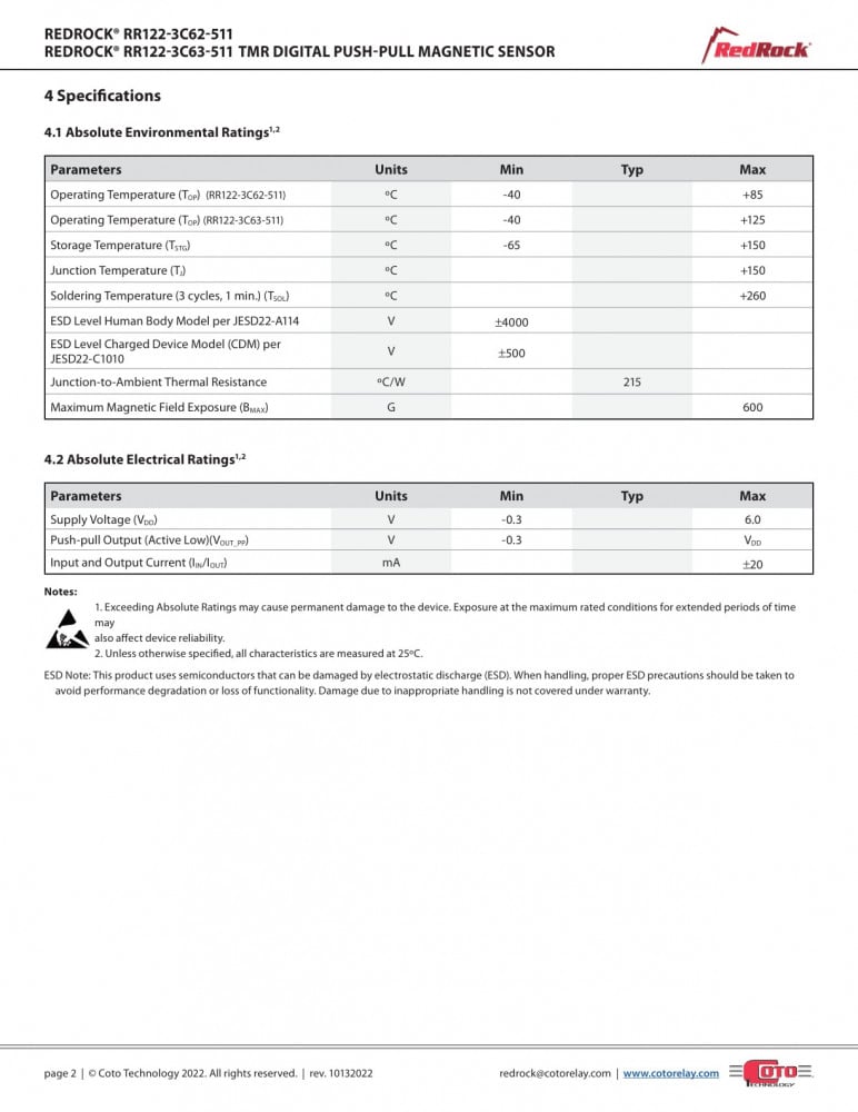 RR122-3C62-511 datasheet page 2