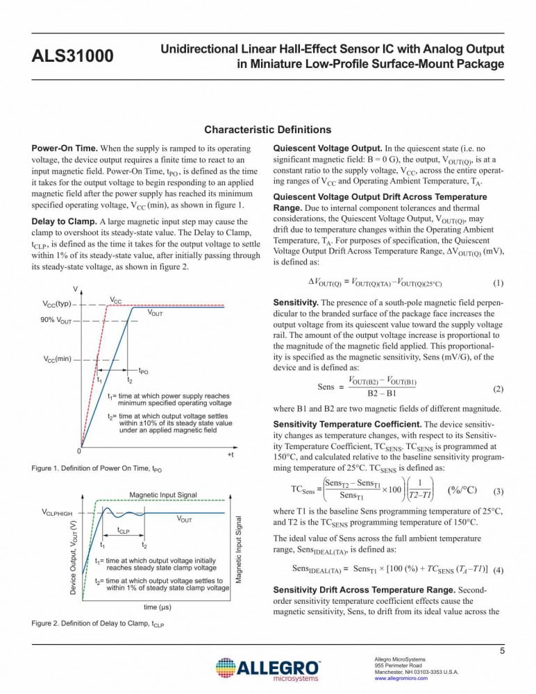 ALS31000 datasheet page 5