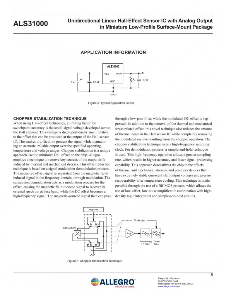 ALS31000 datasheet page 8