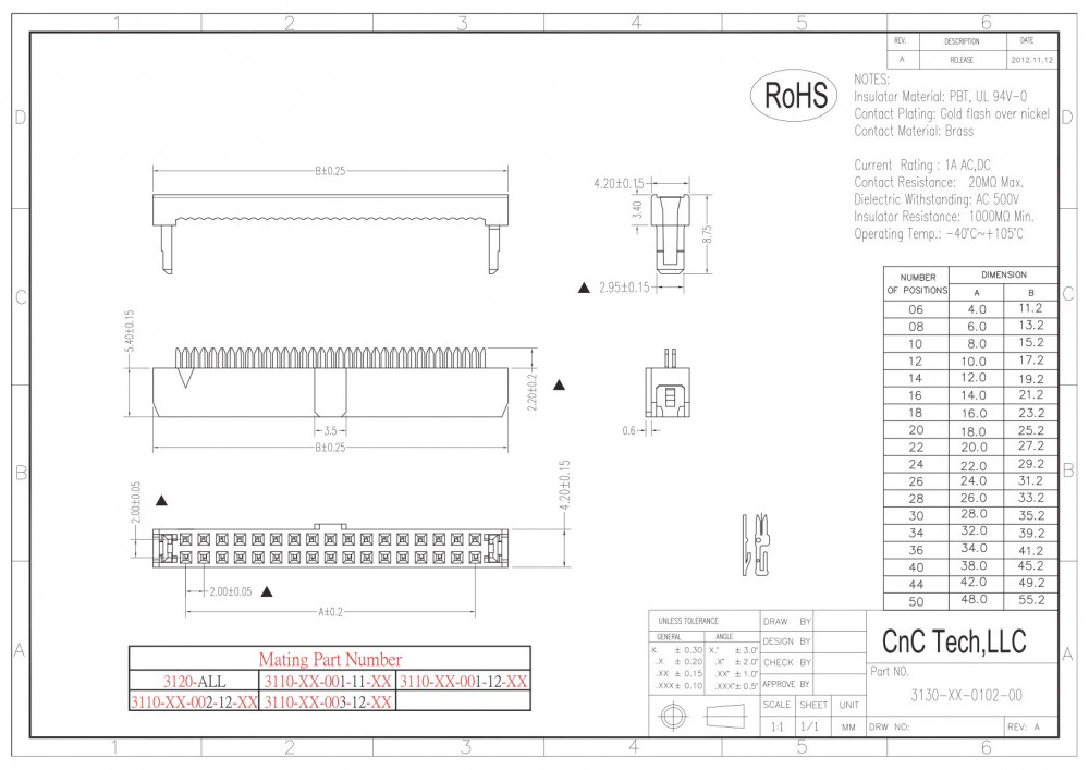 CNC Tech 3130-16-0102-00 technical document preview