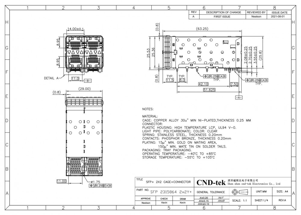 CND-tek SFP 2315864 2X2Y+ document page 1