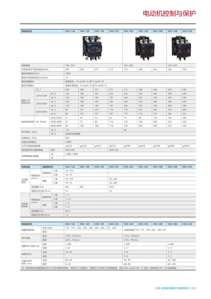 NXC series datasheet page 6