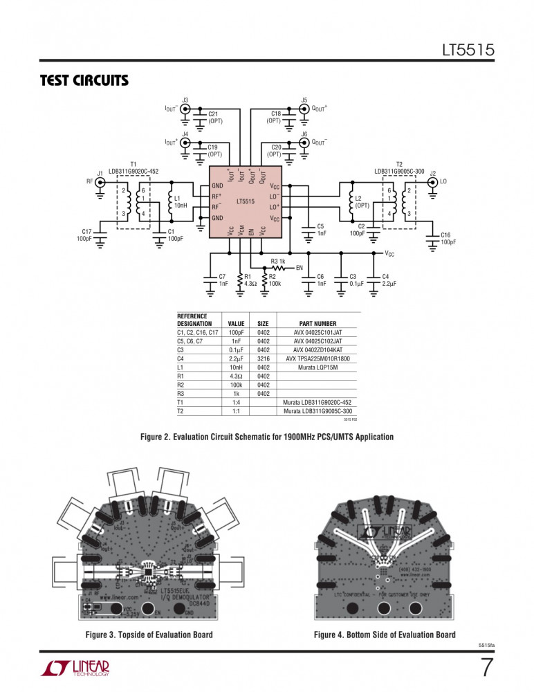 LT5515 datasheet page 7