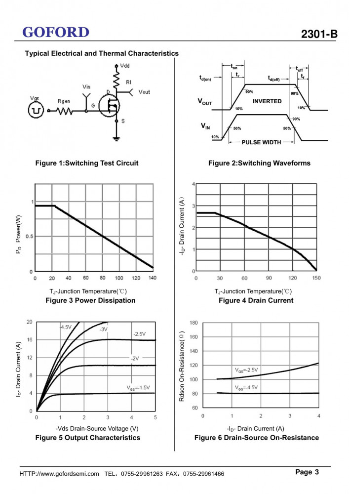 2301-B datasheet page 3