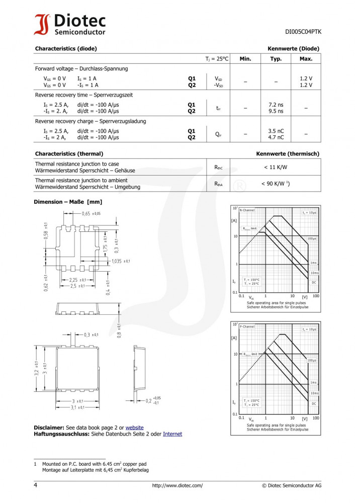 DIOTEC DI005C04PTK-AQ datasheet page 4