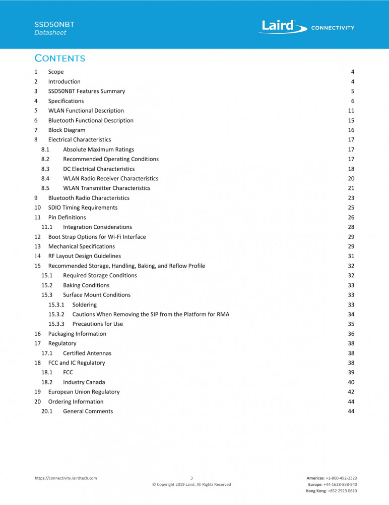 WH-SSD50NBT datasheet page 3