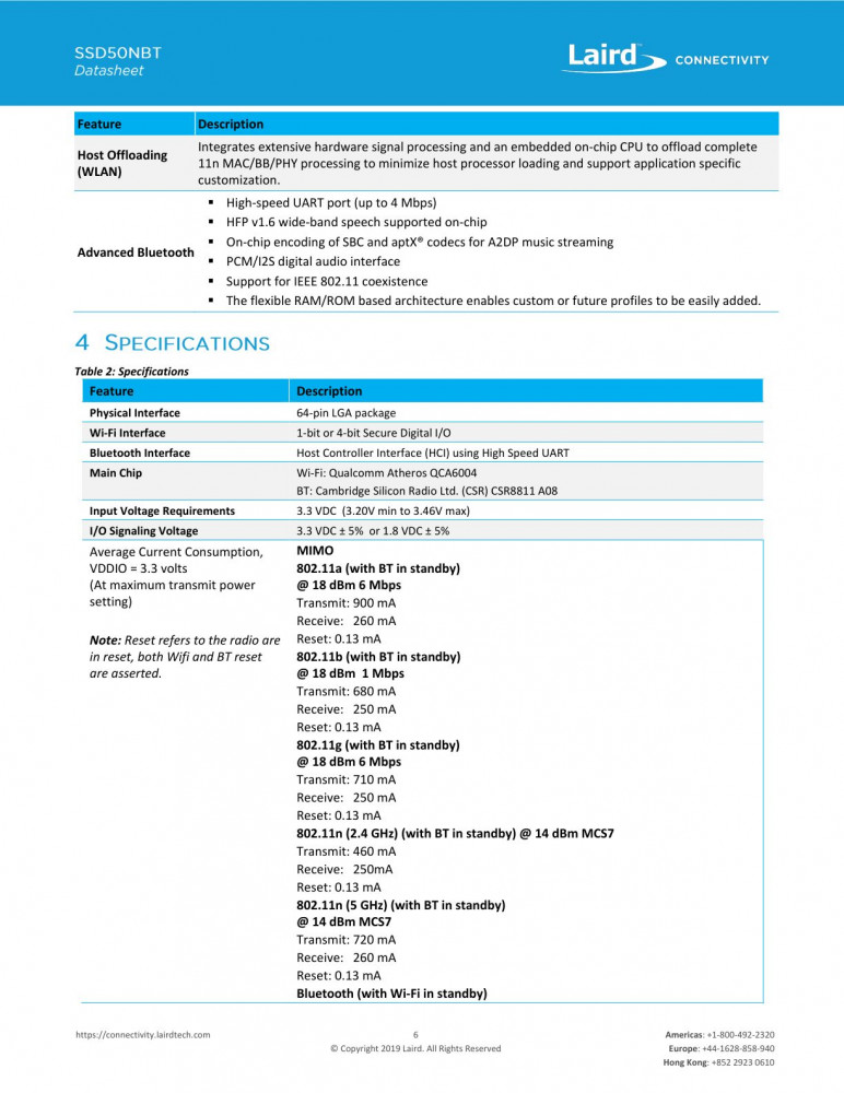 WH-SSD50NBT datasheet page 6