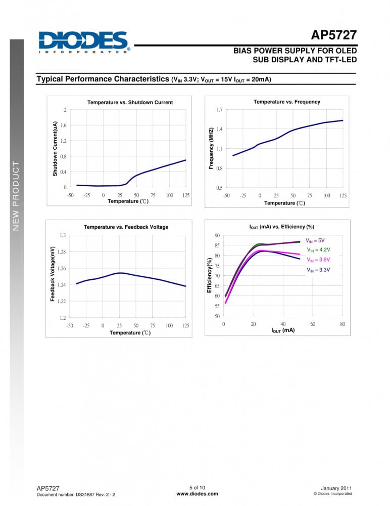 AP5727WG-7 datasheet page 5