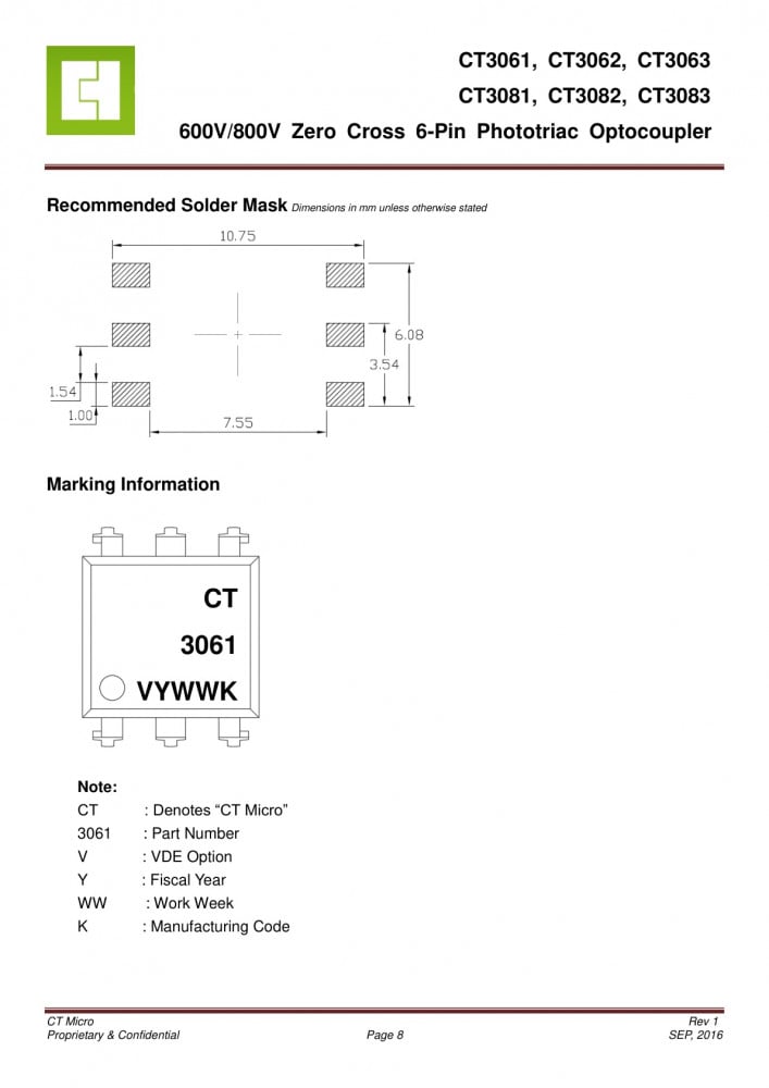 CT3081 datasheet page 8