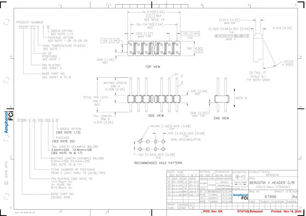 68602-116HLF technical drawing page 1