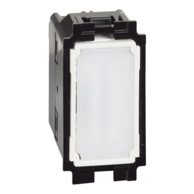 Light Now - Lighted 4-way switch, white LED, 10AX, 1 module - Flush-mounted - Full touch operation - Modular design