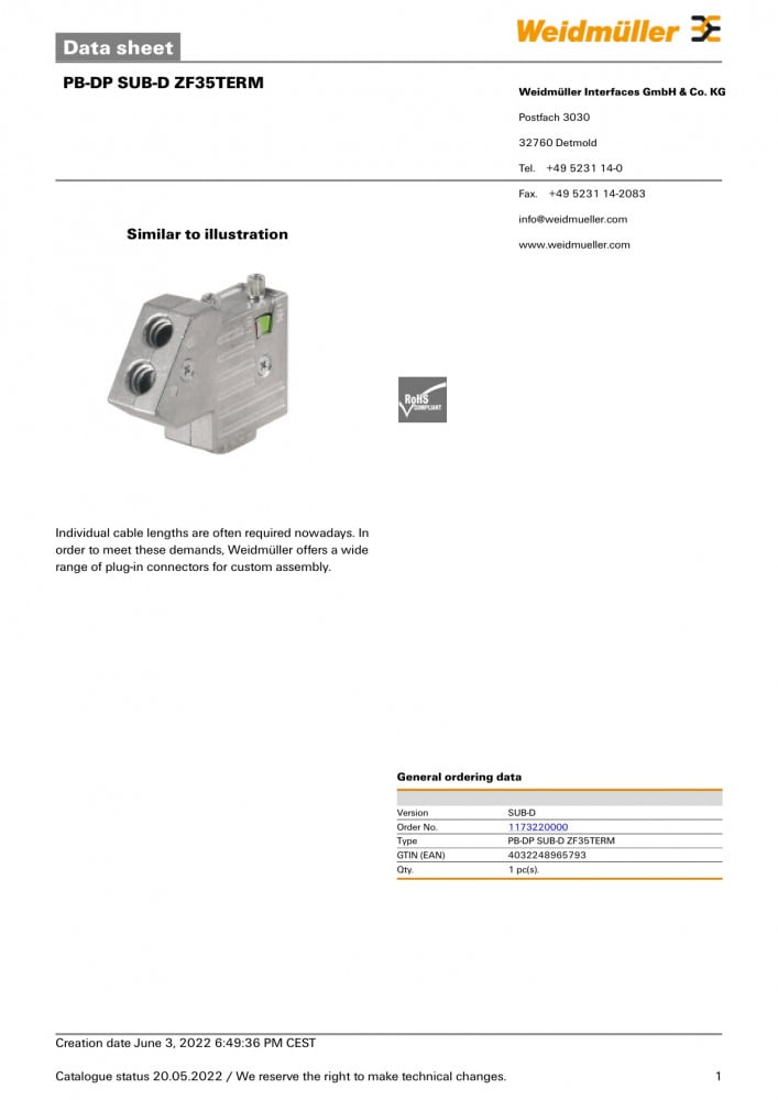 1173220000 documentation page 1