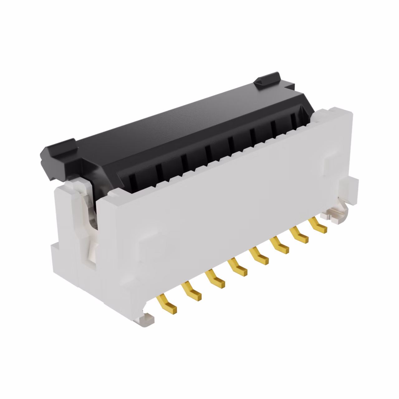 Easy-On FFC/FPC Connector, 0.50mm Pitch, V-Flip Series, Vertical, 4.05mm  Height, 15 Circuits, Copper Alloy, 125°C Operating Temperature, Gold Plating for sale