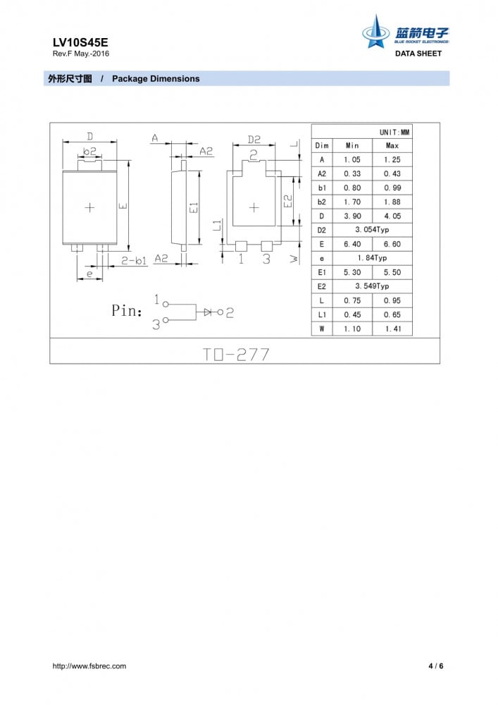 LV10S45E datasheet page 4