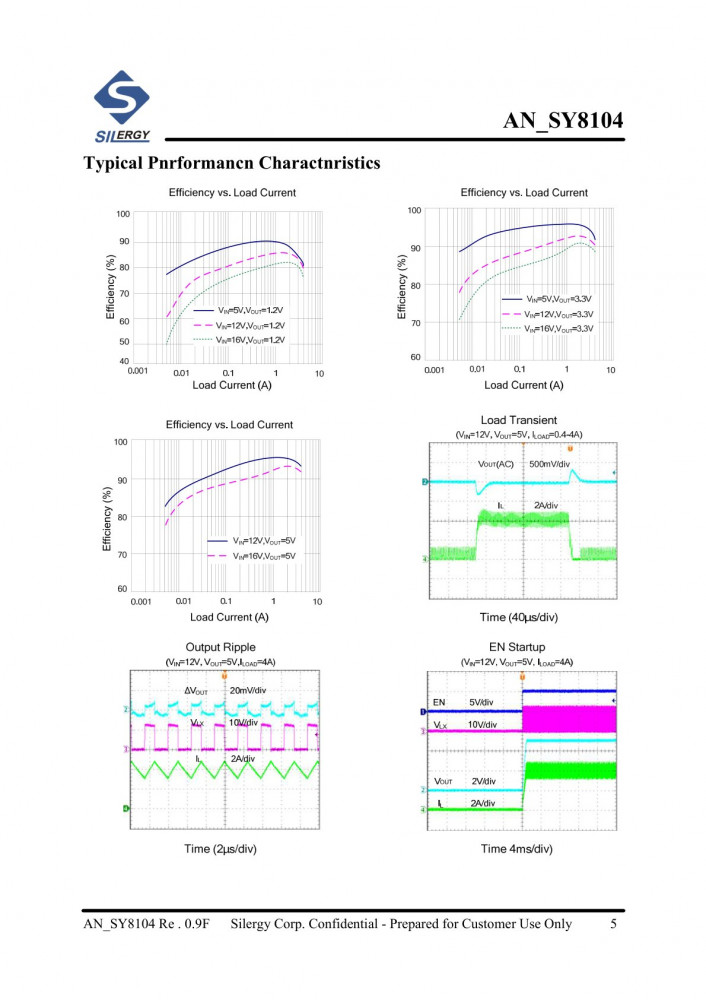 SY8104ADC datasheet page 5