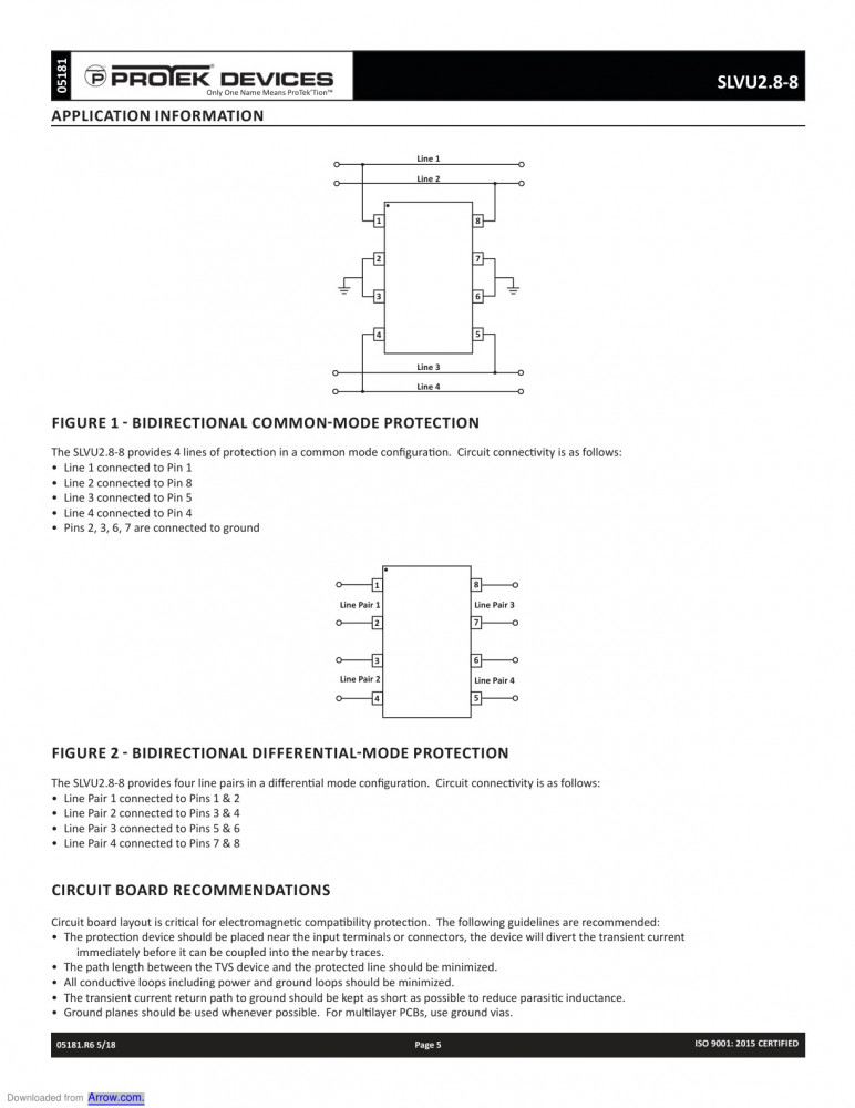 SLVU2.8-8-LF-T7 datasheet page 5