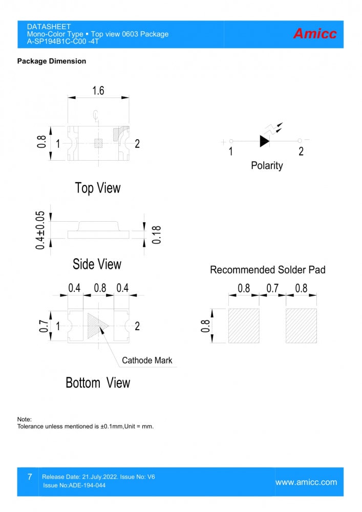 A-SP194B1C-C00-4T approval sheet page 7