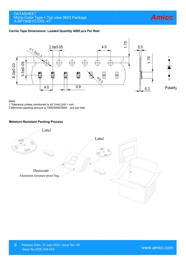 A-SP194B1C-C00-4T approval sheet page 9