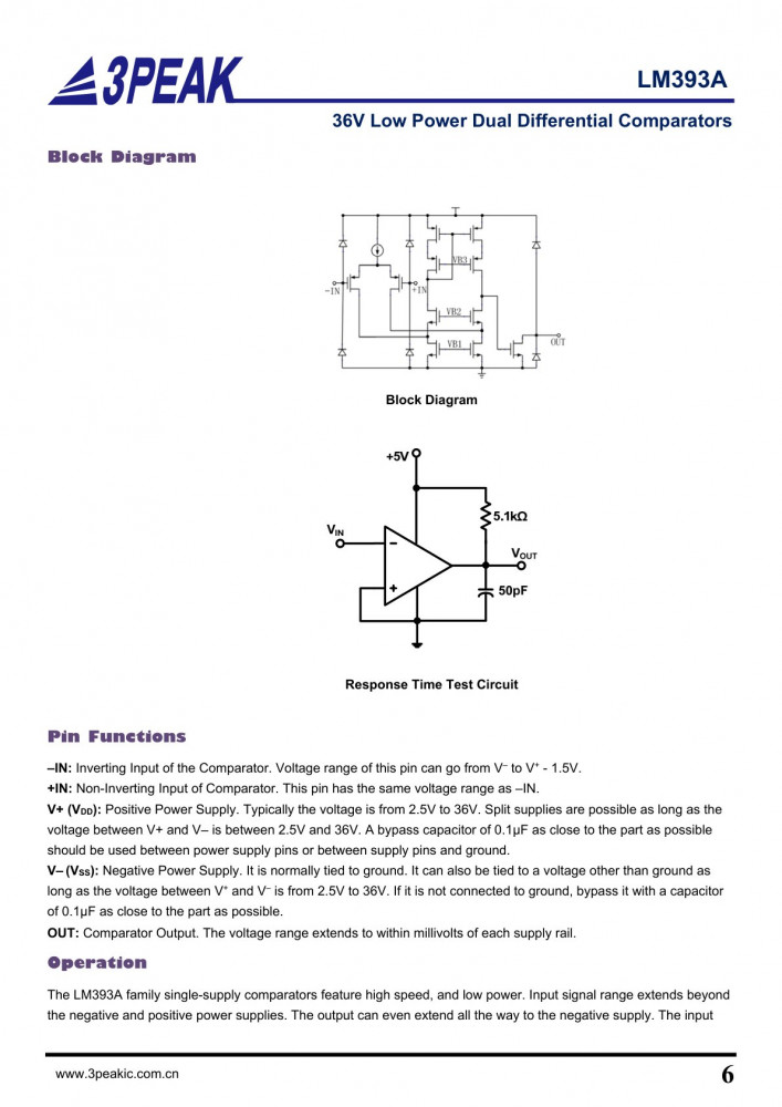 LM393A-SR datasheet page 6