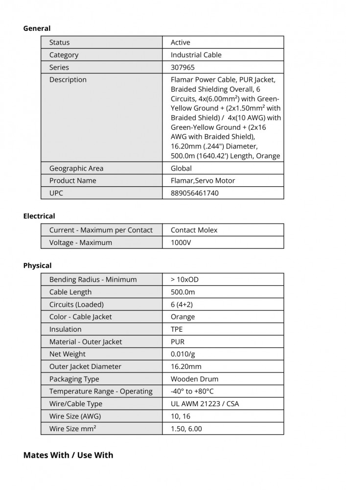 MOLEX 1553311012 document image, page 2