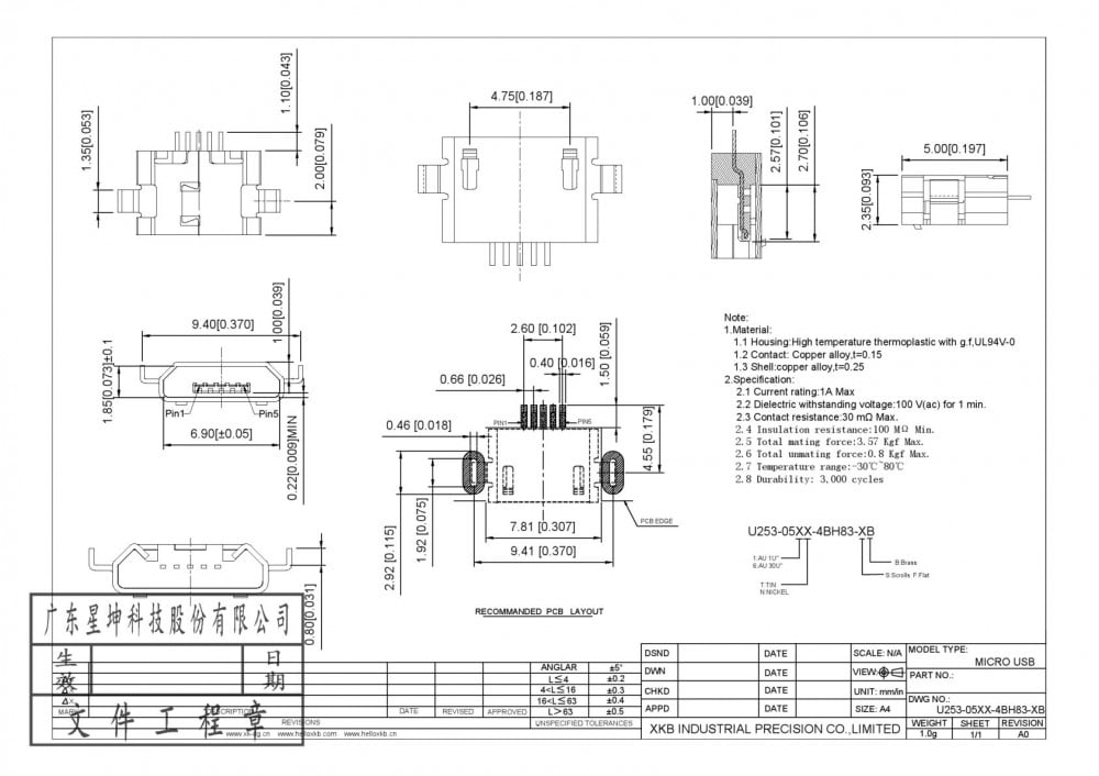 U253-051T-4BH83-SB specification page 2