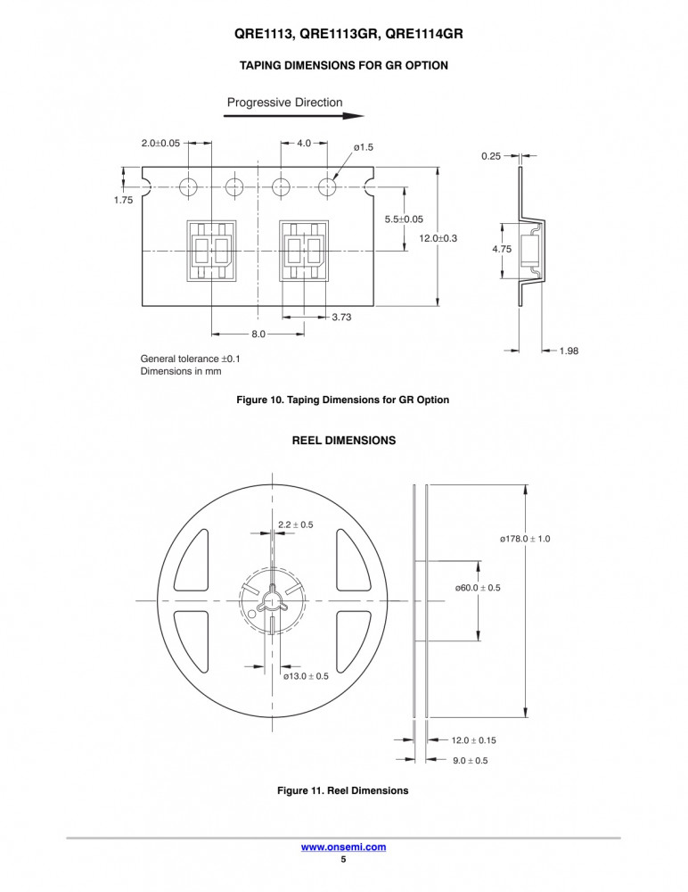 QRE1113GR datasheet page 5