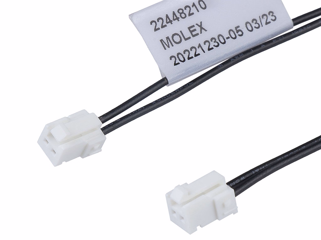 MicroTPA-to-MicroTPA Off-the-Shelf (OTS) Cable Assembly, 2.00mm Pitch, Single Row, 600.00mm Length, 2 Circuits, Natural for sale