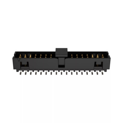 2.00mm Pitch, Milli-Grid PCB Header, Dual Row, Vertical, Surface Mount, Shrouded, 34 Circuits, 0.05µm Gold (Au) Plating, Dual Side Slots, Dual Friction Locks, Center Polarization, with Cap, Tube for sale