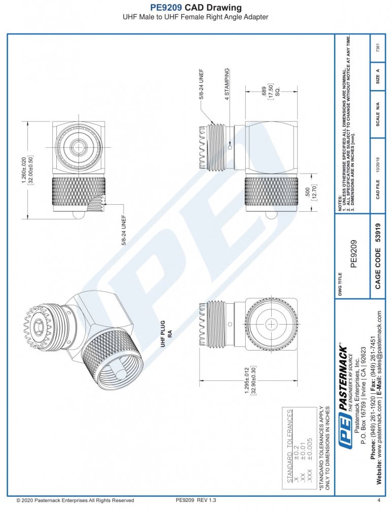 PE9209 technical document page 4