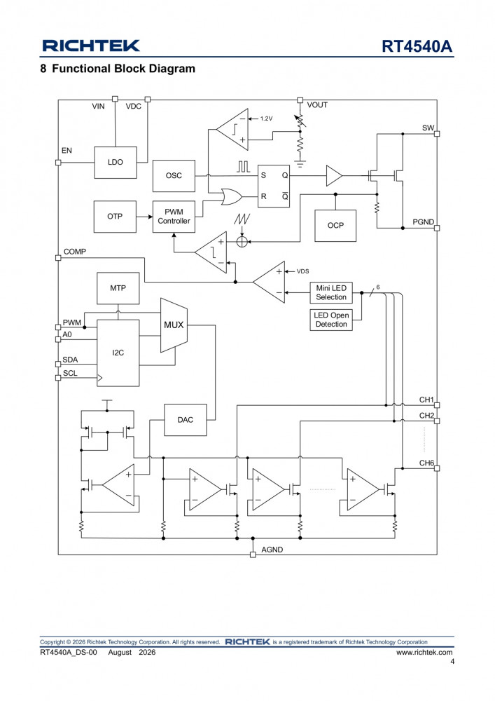 RT4540 technical document page 4
