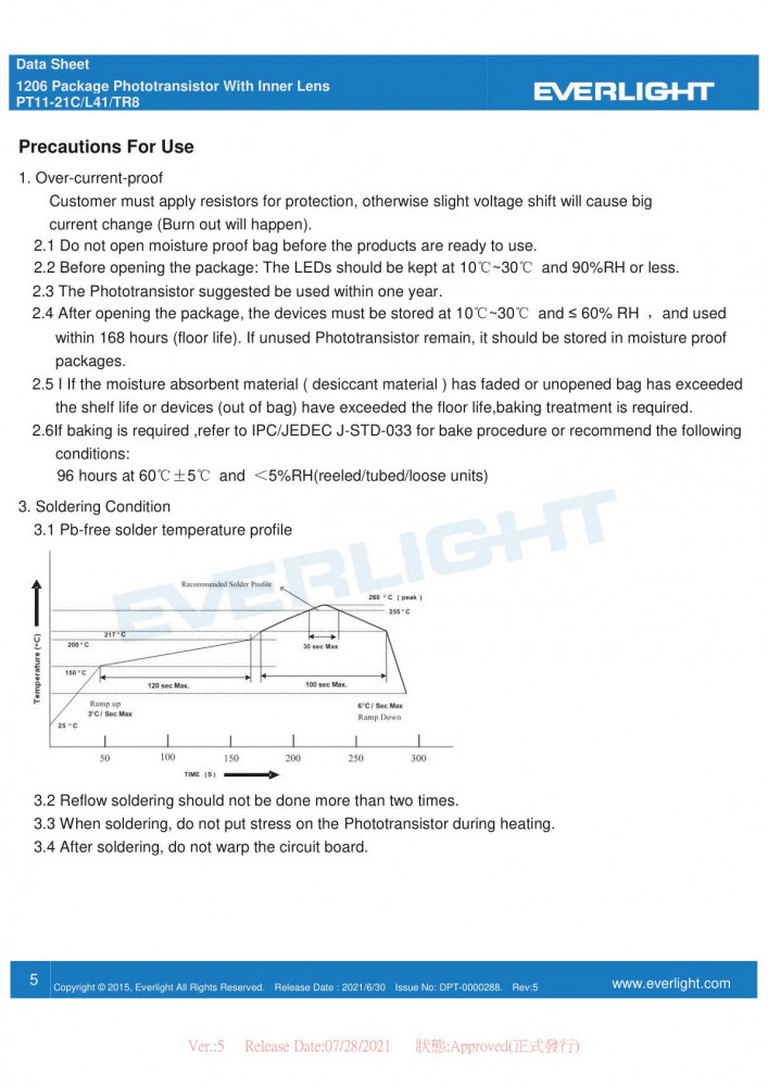 PT11-21C/L41/TR8 document page 5
