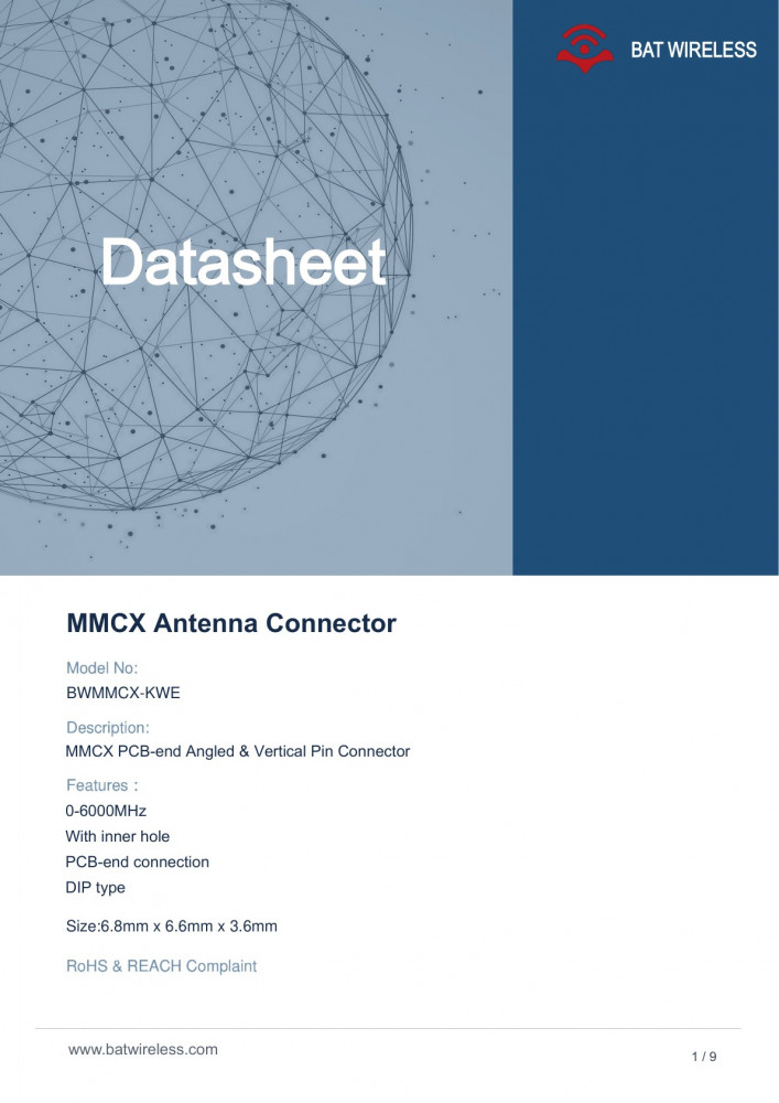 BWMMCX-KWE technical document page 1