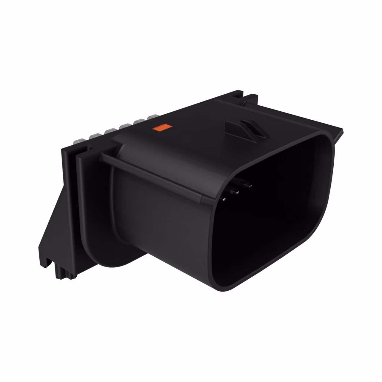 MX120G Sealed Header Connector Assembly, 12 Circuit, Black Housing with Orange Color Mark for sale