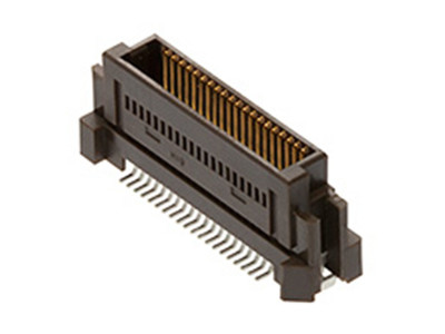 SlimStack Board-to-Board Connector, 0.635mm Pitch, 0.635 Series, Plug, 9.00 or 15.00mm Mated Height, 6.40mm Mated Width, 140 Circuits