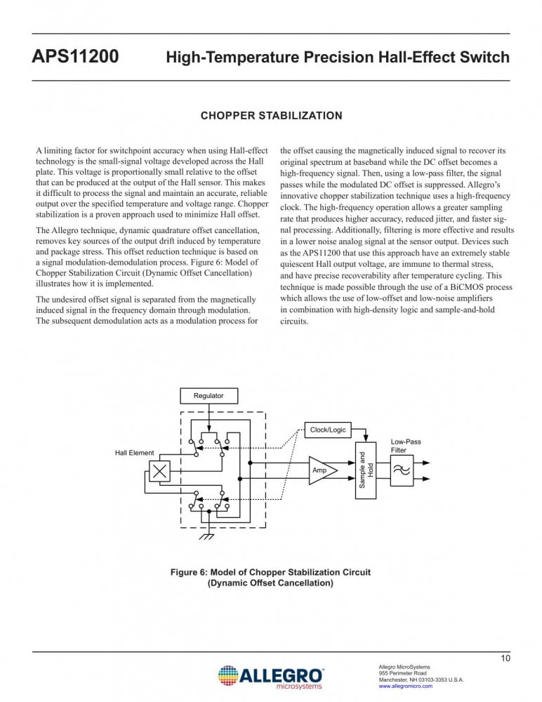 APS11200 datasheet page 10