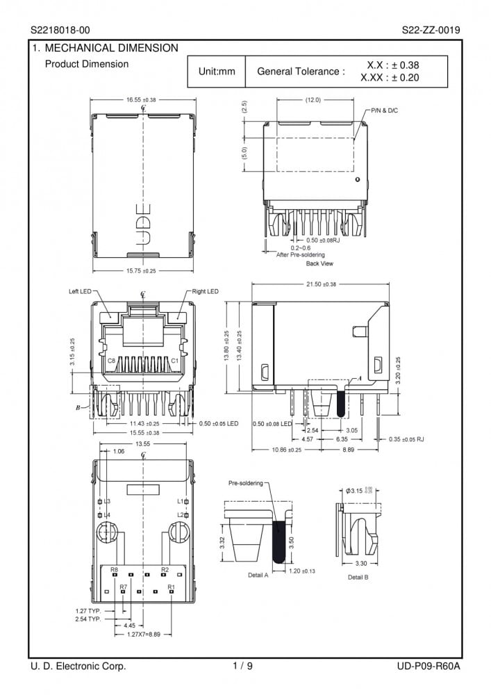 S22-ZZ-0019 technical document page 3