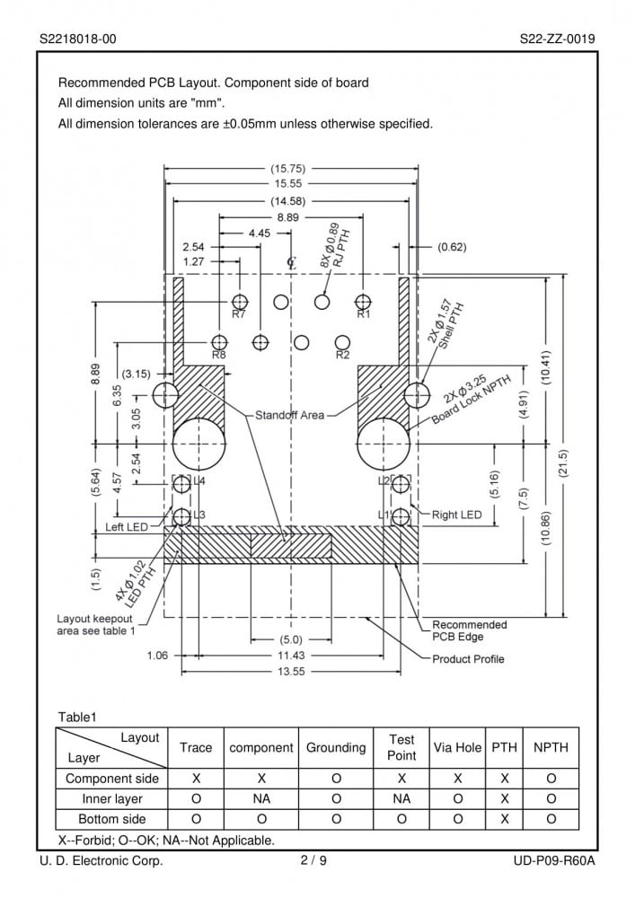 S22-ZZ-0019 technical document page 4