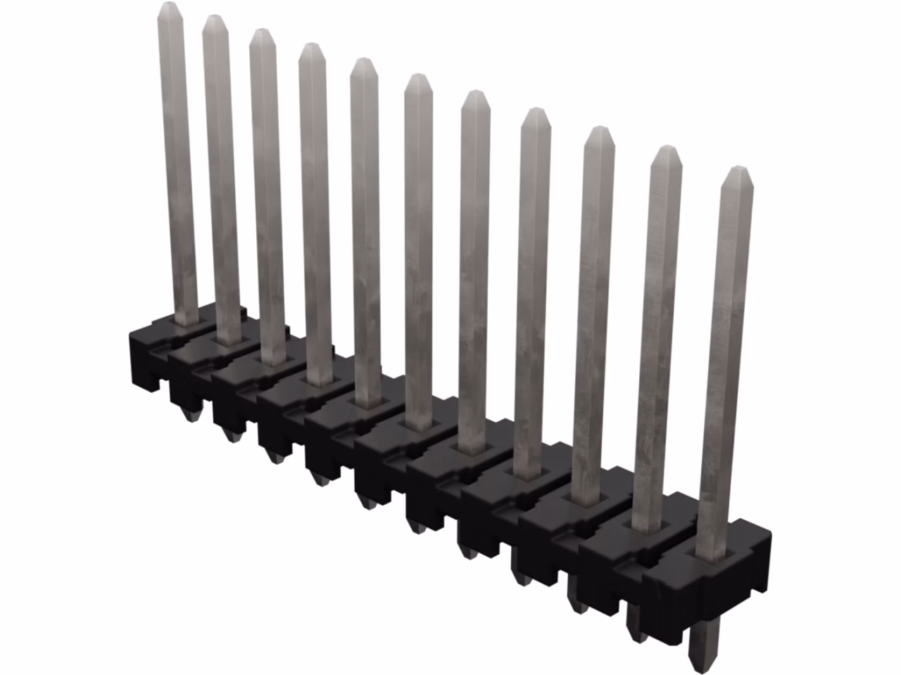 KK 396 Breakaway Header, Vertical, 11 Circuits, Matte Tin (Sn) Plating, Pin Length 26.21mm (1.032