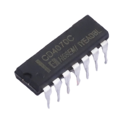 HGSEMI CD4071DN Quad 2-Input OR Gate IC – Gates and Inverters