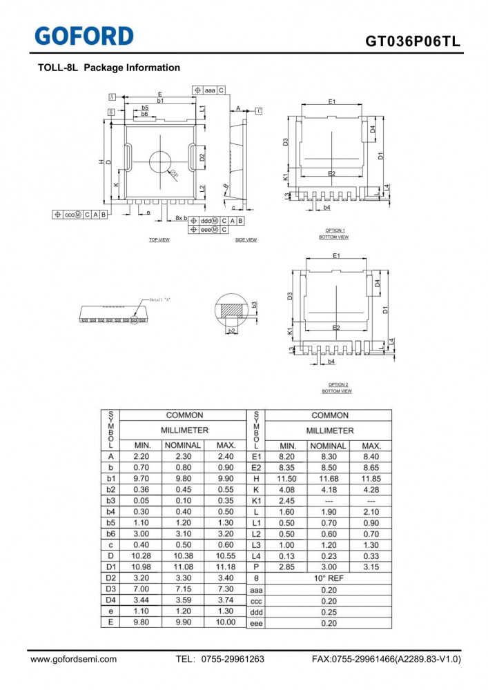 GT036P06TL datasheet page 6