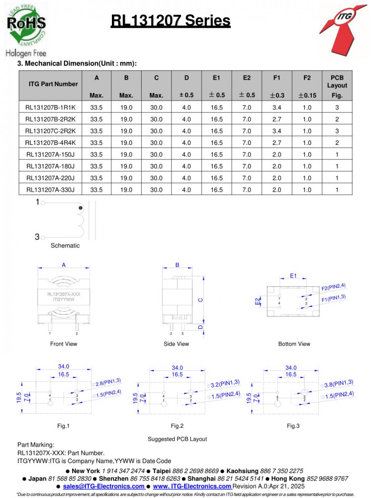 RL131207 technical document page 2