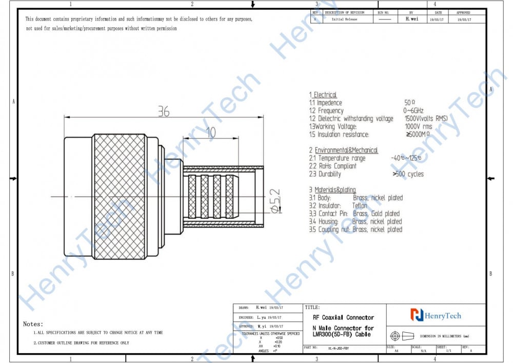 HL-N-J5D-FBY technical document page