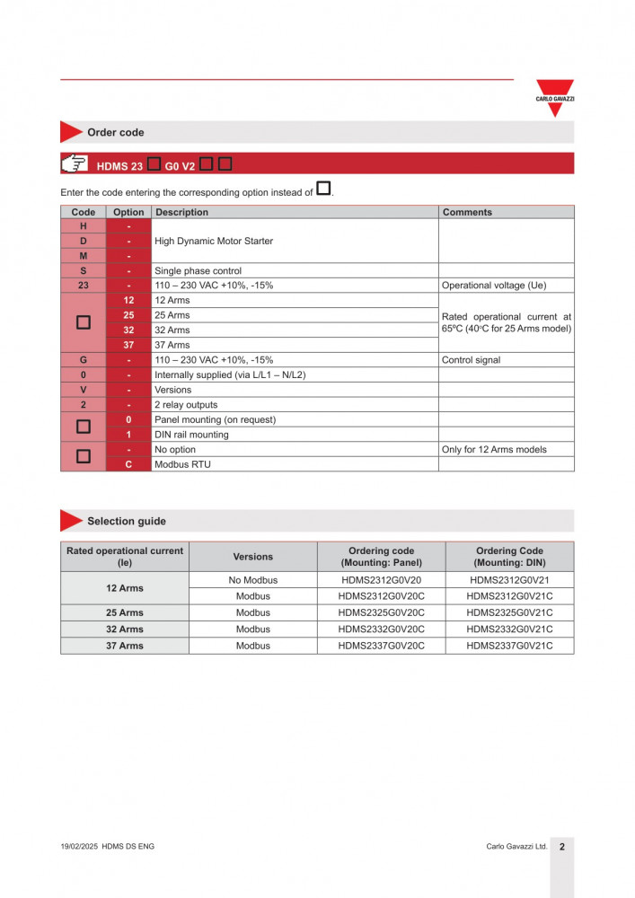 HDMS technical document page 2