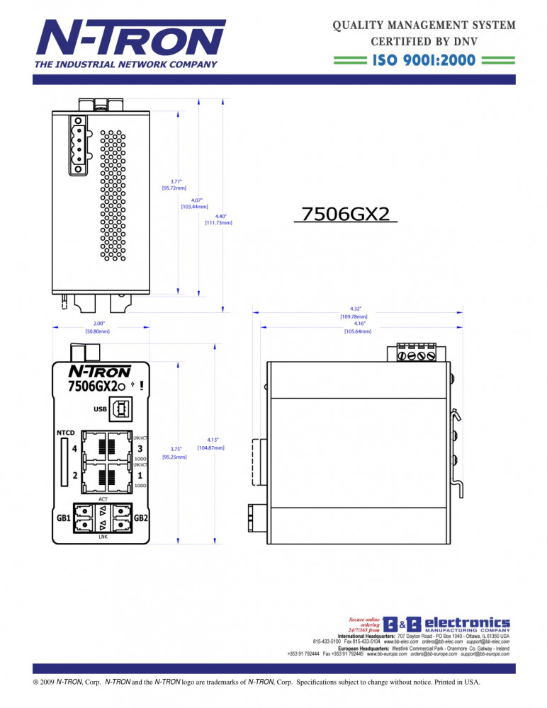1000-PM and 7506GX2 technical document page 3